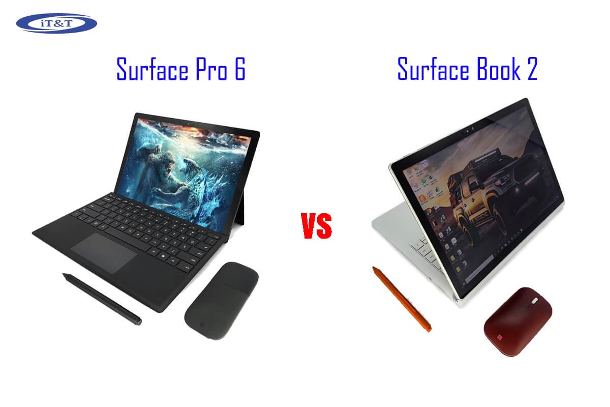 So Sánh Surface Pro 6 Và Surface Book 2 : Đâu Mới Là Hoàn Hảo?